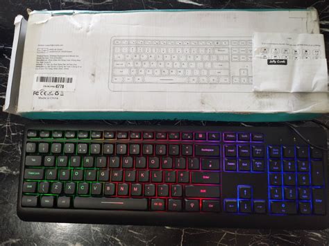 JELLY COMB WIRED KEYBOARD MODEL IWG DHXKB Computers Tech Parts Accessories Computer