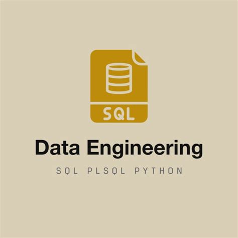 Do Data Engineering Related Task Using Sql Plsql And Python By