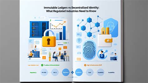 immutable ledgers vs blockchain identity what s right for regulated