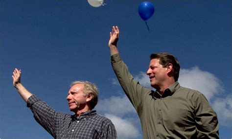 Gore Lieberman A Hyphen Apart Try Poles The New York Times