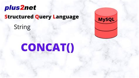 Joining Strings By Using Concat And Handling Null Value Youtube