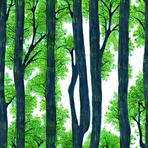 Trees Pattern Graphic · Creative Fabrica
