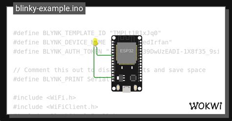 Control Led Esp32 Blynk Basic 1 Wokwi Esp32 Stm32 Arduino Simulator