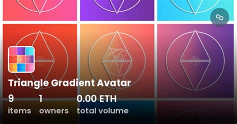 Triangle Gradient Avatar Collection Opensea