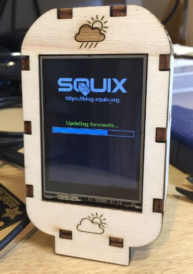 Wifi Tft Touch Lcd Weather Station With Esp8266 Mcu On Eclipse