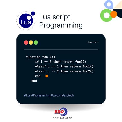 ทำไม Wecon จึงเลือกใช้ Lua Script เป็นภาษาในการพัฒนาระบบ