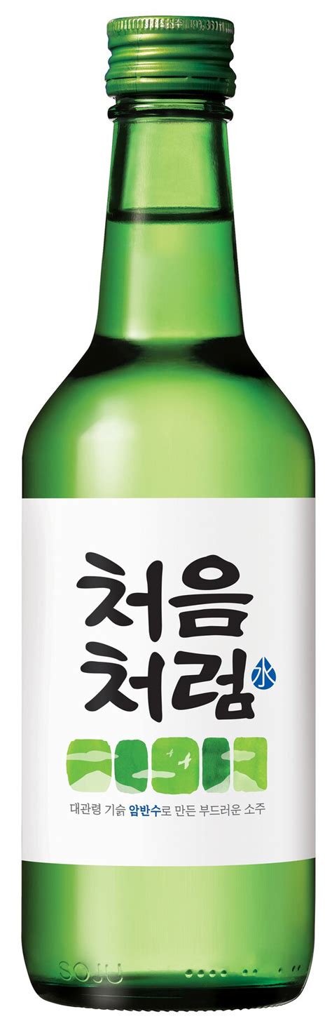 롯데 칠성 ‘처음처럼 저도주 트렌드 반영알코올 도수 16도로 리뉴얼