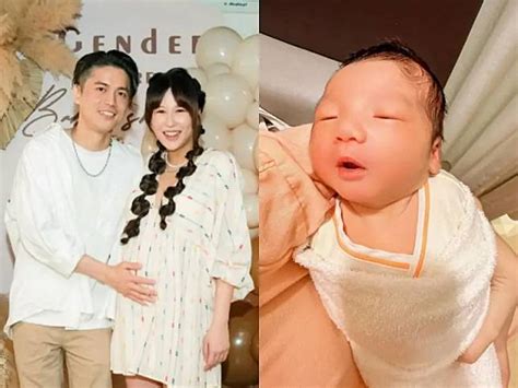 天蠍座兒子正面曝光 8點檔女星潘嘉麗生了 Nownews 今日新聞 Line Today