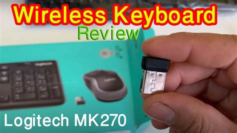 Unboxing Logitech Mk270 Wireless Keyboard And M185 Wireless Mouse Youtube
