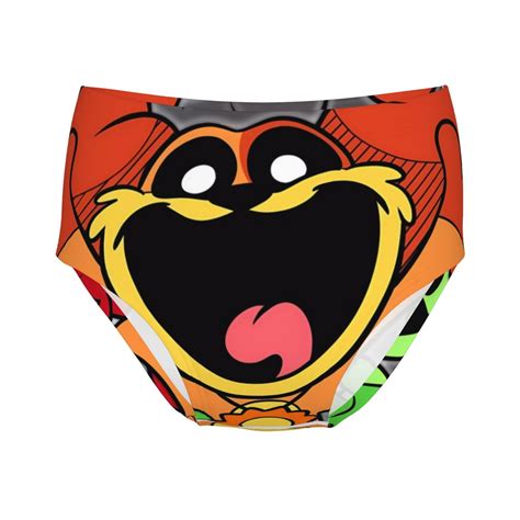 Defioc Smiling Critters Pattern Girls Underwearstretch Cotton Panties
