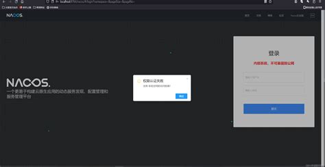 Nacos配置中心 无法获取配置 报错could Not Resolve Placeholder以及打开nacos没有权限访问前端奔波霸的