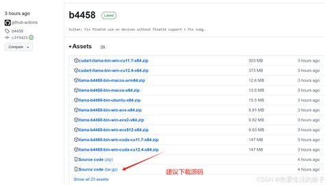 在线或离线llama cpp安装和模型启动 llamacpp csdn博客
