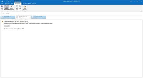 How To Save Multiple Attachments At Once With Outlook
