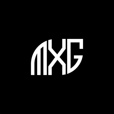 Mxg Letter Logo Design On Black Background Mxg Creative Initials Letter Logo Concept Mxg