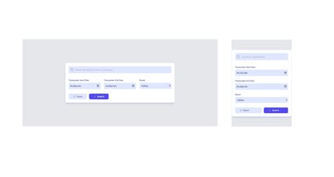 Search And Filter Card Using Tailwind Ui