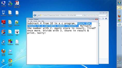 Practical C Programming In Bangla 4 Youtube