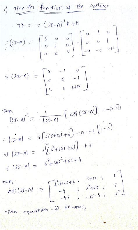 [solved] Solve This Question Please A Siso System Is Represented By Course Hero