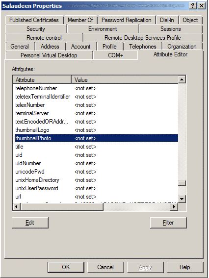 Import User Pictures From Active Directory To Sharepoint 2010 My Site Sharepoint Diary