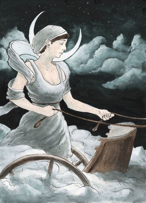 Greek Goddess Of The Moon Selene