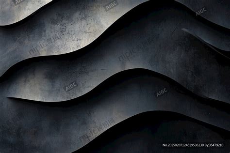 Ai创作图蓝金属肌理 抽象铁艺墙面 金属质感插画 抽象金属画 金属流动纹理背景肌理 蓝金属底纹质感金属 波浪造型墙 金属材质肌理背景墙 波浪形墙壁 波浪线条外墙 金属质感墙面 金属质感图 金属