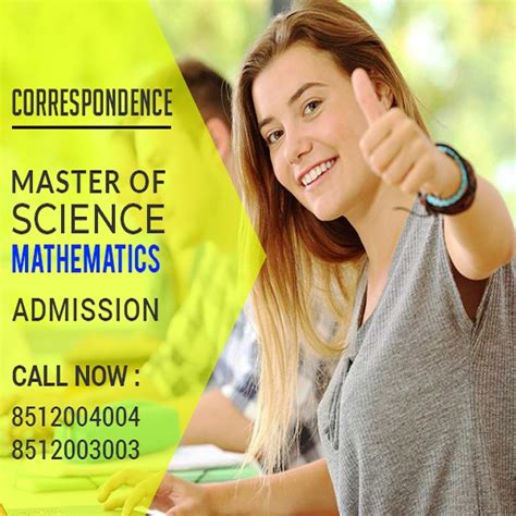 Distance Education Courses Delhi Admission Ignou Msc Mathematics Admission 2025 For Master Of