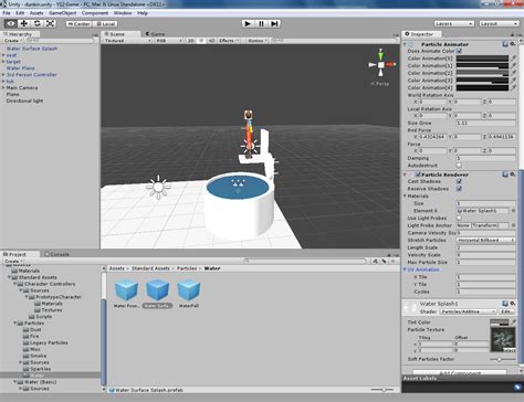 Simple Splash Into Water Unity Engine Unity Discussions