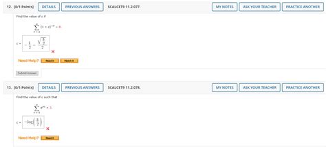 Solved 12 0 1 Points DETAILS PREVIOUS ANSWERS SCALCET9 Chegg Com