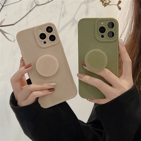 당일발송🚀 무지 파스텔 유광 스마트톡 풀커버 무광 케이스 아이폰 7 8 Se2 Se3 X Xs Xr 11 12 13 Mini 14 프로 맥스 데일리 그립톡 플러스 폰케이스 세트