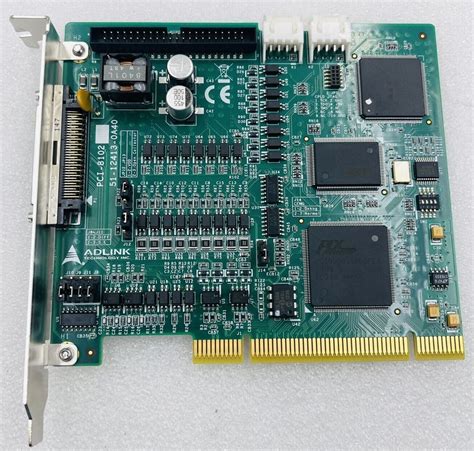 Adlink Pci 8102 Advanced 2 Axis Servo And Stepper Motion Controller