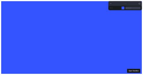 Vis Template Codesandbox