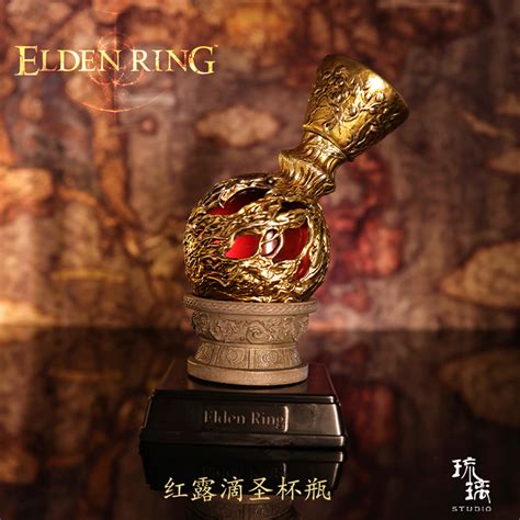 Pre Order Liuli Studio Elden Ring Flask Of Crimson Tears Resin Statue