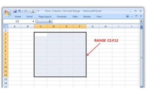 Pengertian Range Cell Dan Column Pada Microsoft Excel Pokoke Ngeblog