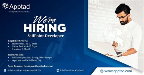 raj kumar on linkedin hiring sailpointdeveloper urgenthiring