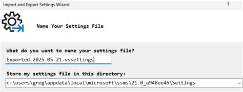 Ssms Tips And Tricks 2 3 Import And Export Settings The Bit Bucket