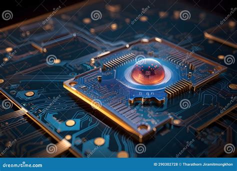 Quantum Computing Wonders A Glimpse Into The Future Stock Illustration Illustration Of