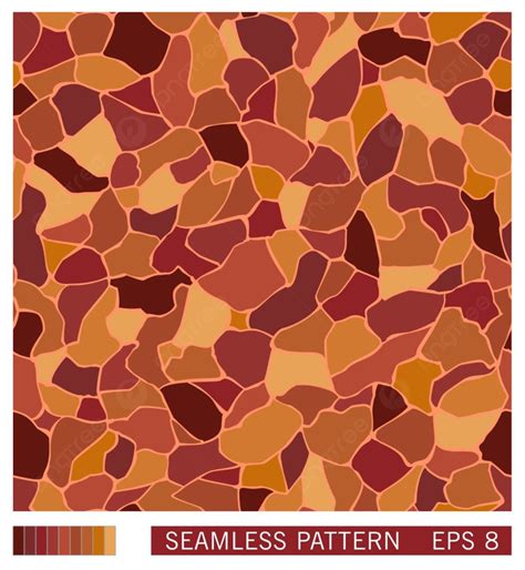 Seamless Mosaic Texture Spot Stain Background Vintage Endless Pattern Background Image And