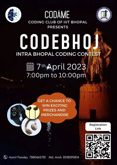 CodÂme Iiit Bhopal On Linkedin Opportunity Codame