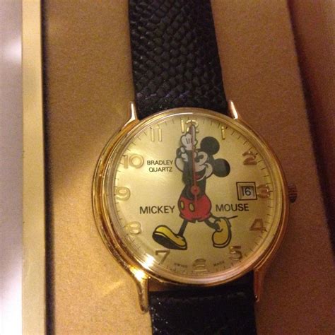 Disney Mickey Mouse Limited Edition 50th Anniversary Bradley Watch Nib