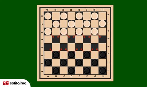 How to play Checkers - Solitaired