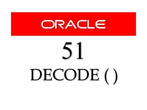 Checkout The Latest ‪ ‎sql‬ Tutorial On Decode Function ‪ ‎oracle‬ ‪ ‎rebellionrider‬