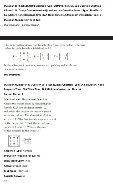 Solved Question Number 119 Question Id 640653522605