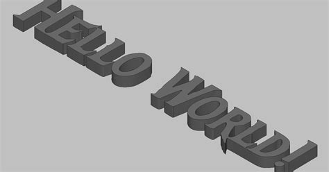 Hello World 2 By Xennbas Download Free Stl Model