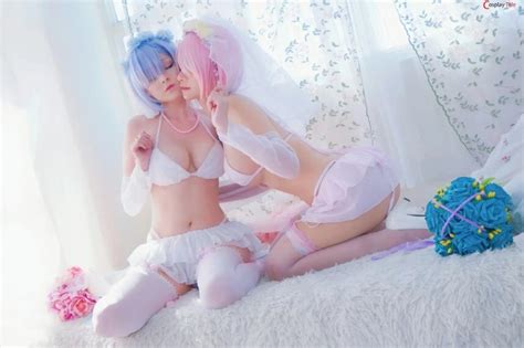 Socks A Azami And Hidori Rose Cosplay Rem And Ram Rezero 35result