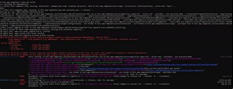 Dependency Re Version Cant Be Satisfied Kit App Template Sdk
