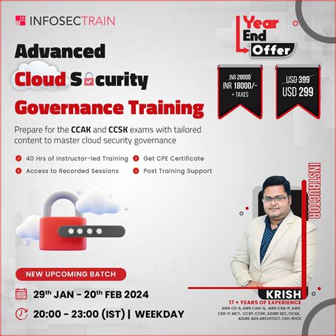 Infosec Train On Linkedin Cloudsecuritytraining Advancedgovernance Cybersecurityskills…