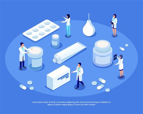 Premium Vector Isometric Set Of Medical Equipment Medicines Doctors