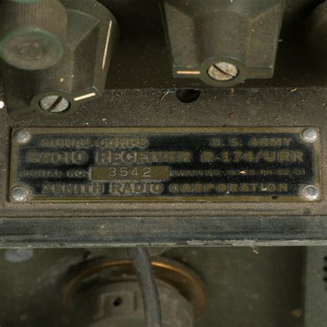 Original U S Korean War Era U S Army Model An Grr 5 “angry 5” Shortw International Military