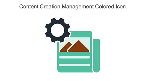 Content Creation Management Colored Icon In Powerpoint Pptx Png And
