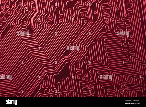 Electronic Circuit Board Abstract Background Computer Motherboard Close Up Modern Technologies
