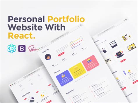 Modern Portfolio Website With React JS And Front End Developer React Expert Upwork